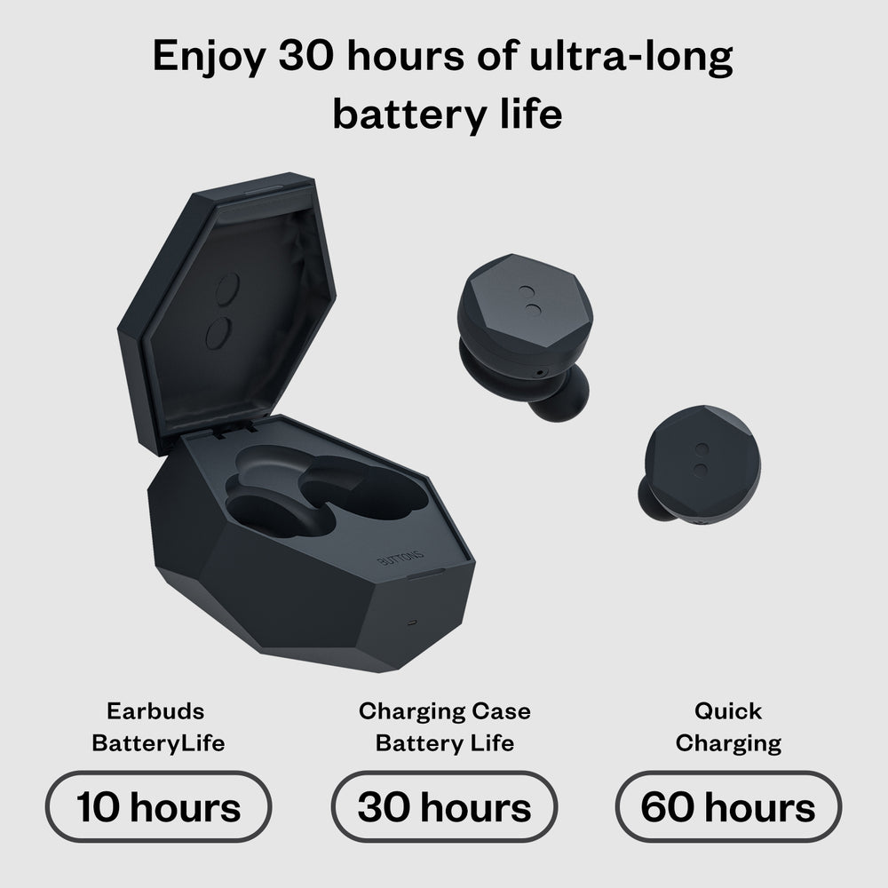 BUTTONS Air X True Wireless Earbuds